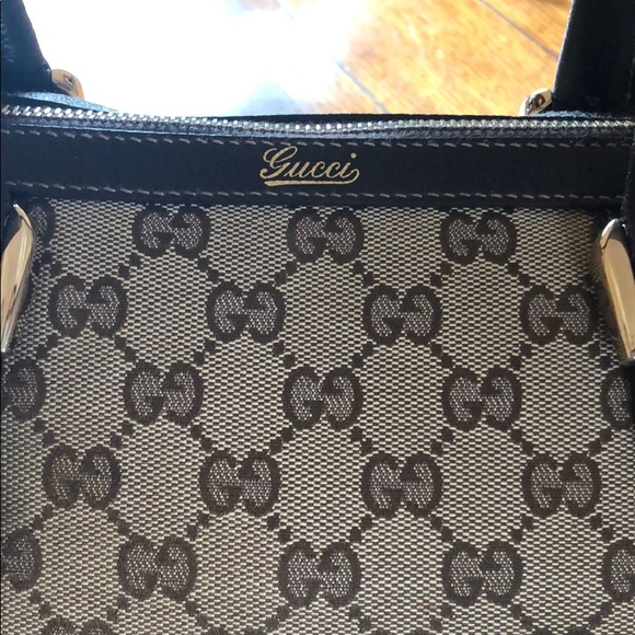 Gucci | Bags | Gucci Monogram Handbag | Poshmark